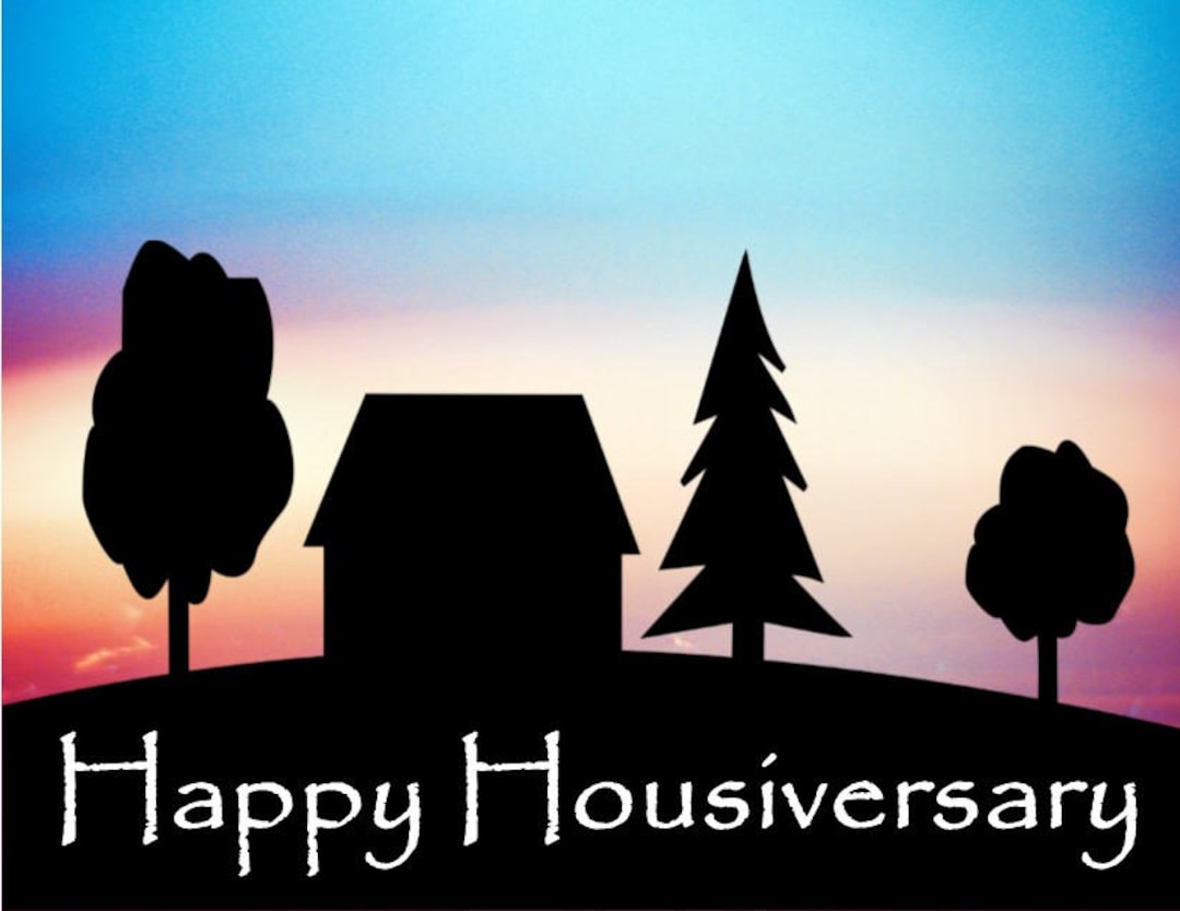 Happy Housiversary Cards - Realtors 1 Year House Anniversary Cards ...