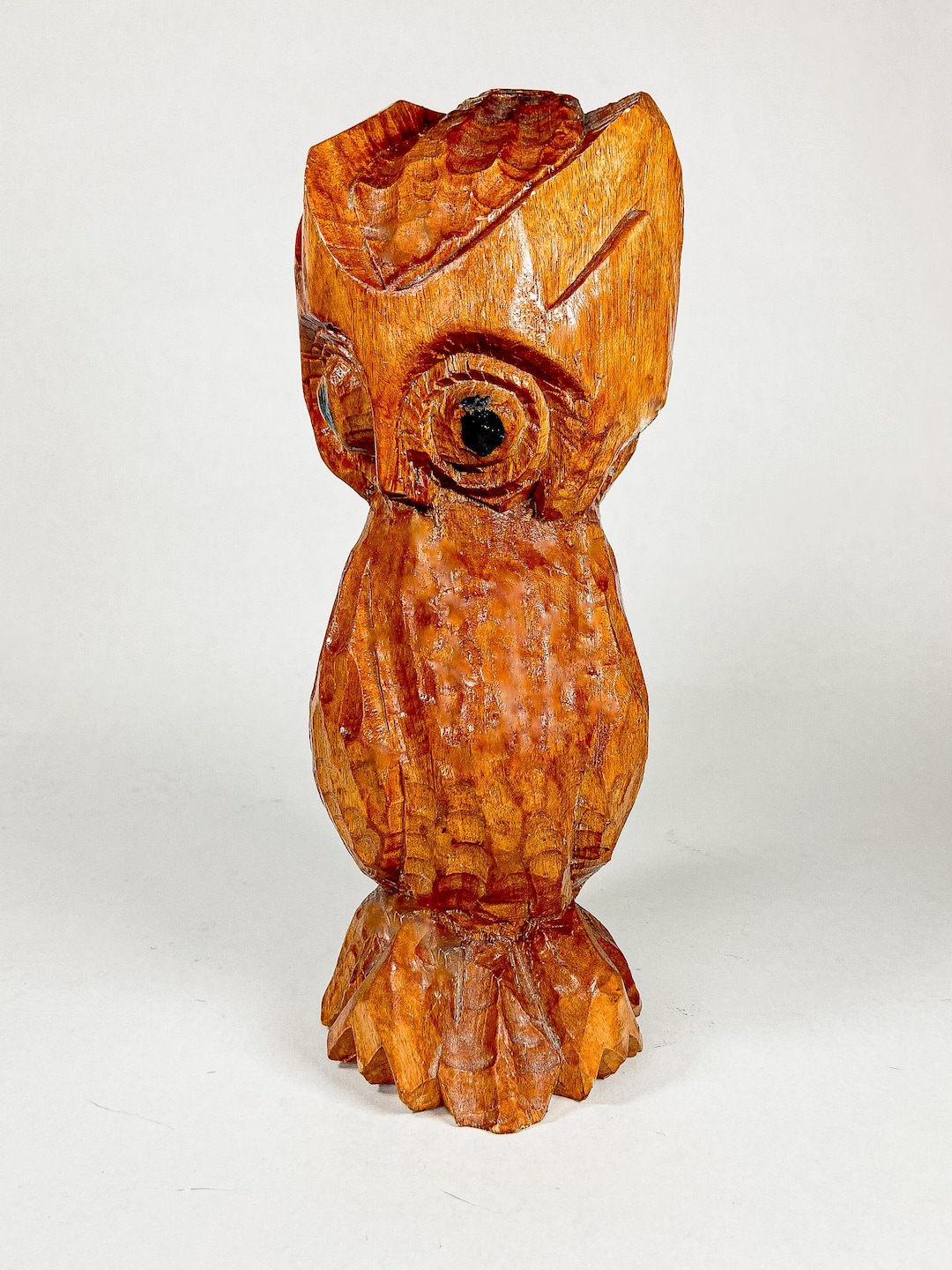 Meet Oliver: Hand-carved Wooden Owl - Etsy