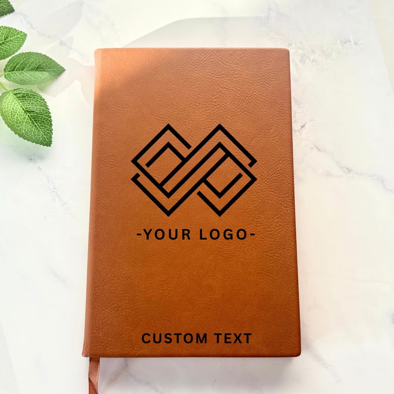 Personalized Company Logo Notebook, A5 Corporate Journal - Etsy