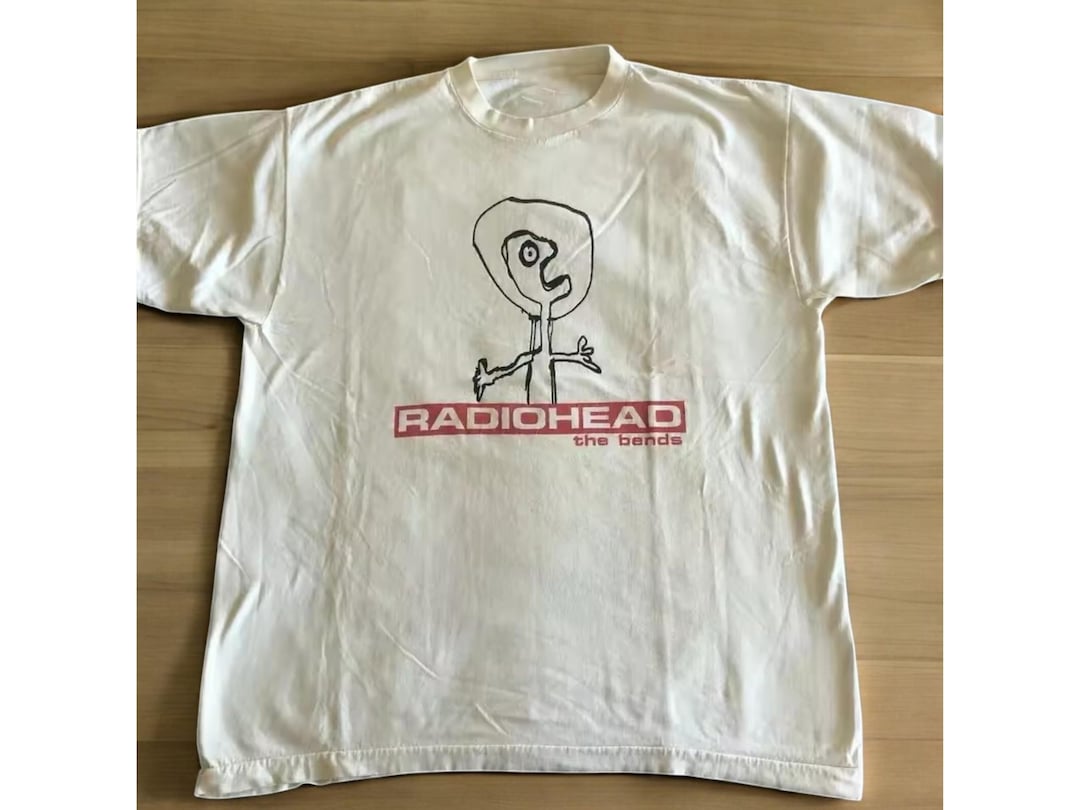 Radiohead the Bends Tshirt, Unisex Black Gift for Men, Women Unisex T ...