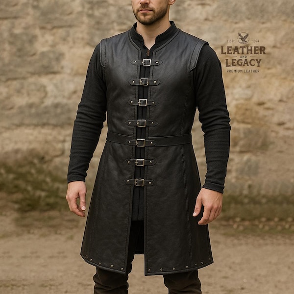 Viking Long Vest Men - Etsy UK