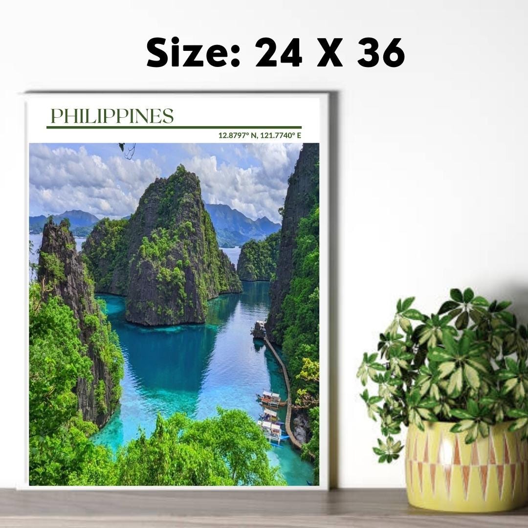 Real Photo, Philippines Print, Philippines Art, Philippines Poster ...