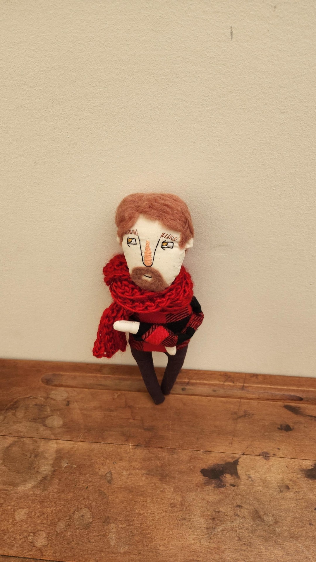 Miniature Doll With Beard - Etsy