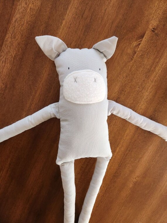 Mustache Stuffed Pig