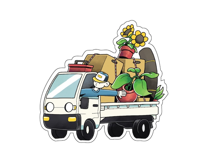 Kei Truck Sticker, Japanese Mini Truck Vinyl Decal for JDM Car ...