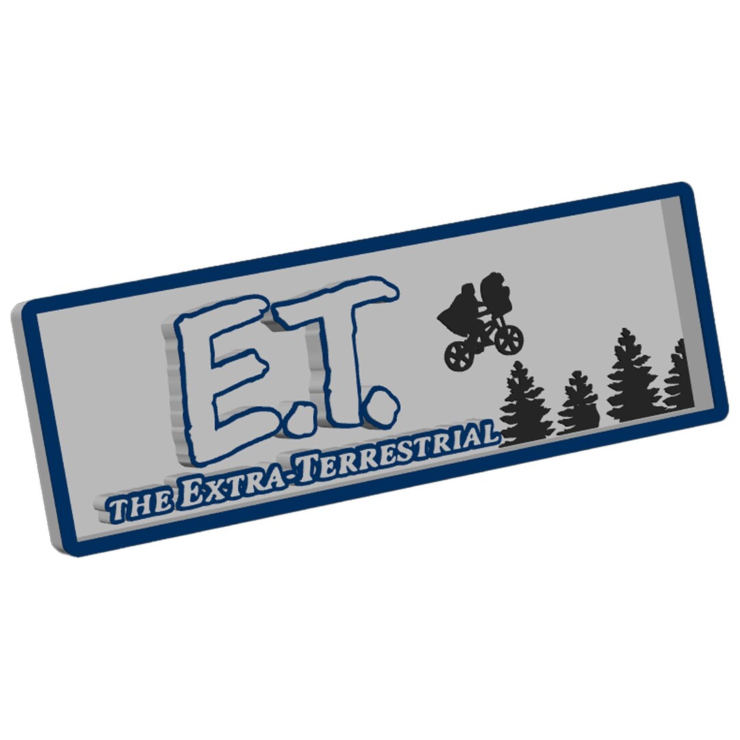 E.T the Extra Terrestrial Movie Sign Unique Cinema Décor Gift for Movie ...
