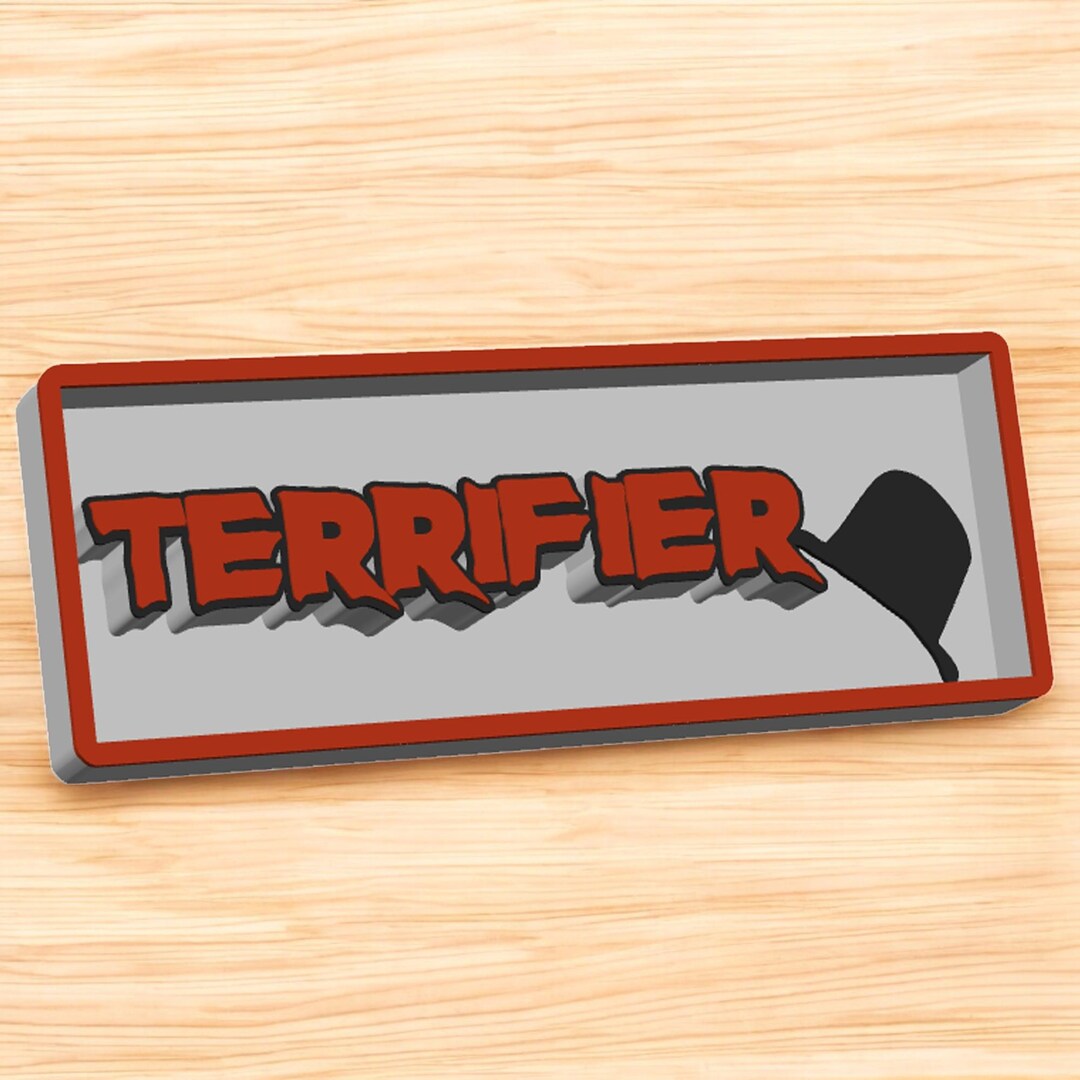 Terrifier Movie Sign Unique Cinema Décor Home Theatre Wall Art Gift for ...