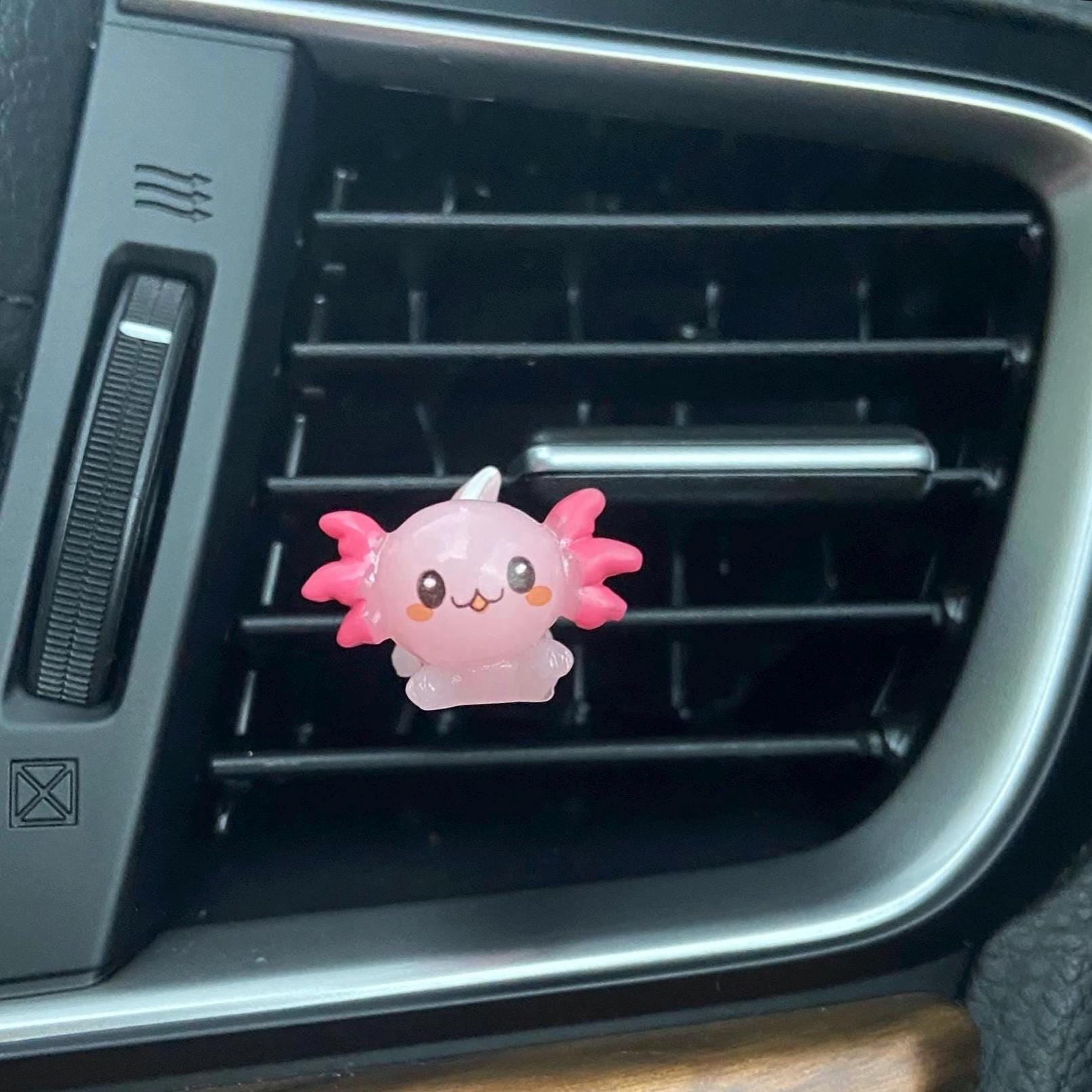 Axolotl Car Vent Clip | Cute Axolotl & Car Decor | Unique Axolotl Gift ...
