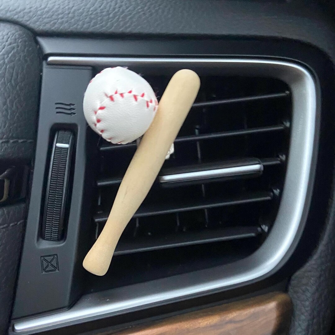Baseball and Bat Car Air Vent Clip, Decorative Car Vents, Trendy Car ...
