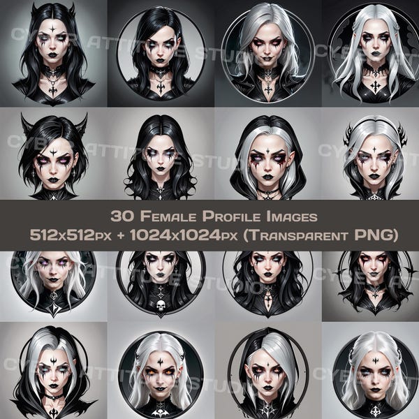 Gothic Profile Pictures - Etsy