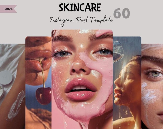 60 Skin Care Instagram Template | Esthetician Instagram Template ...