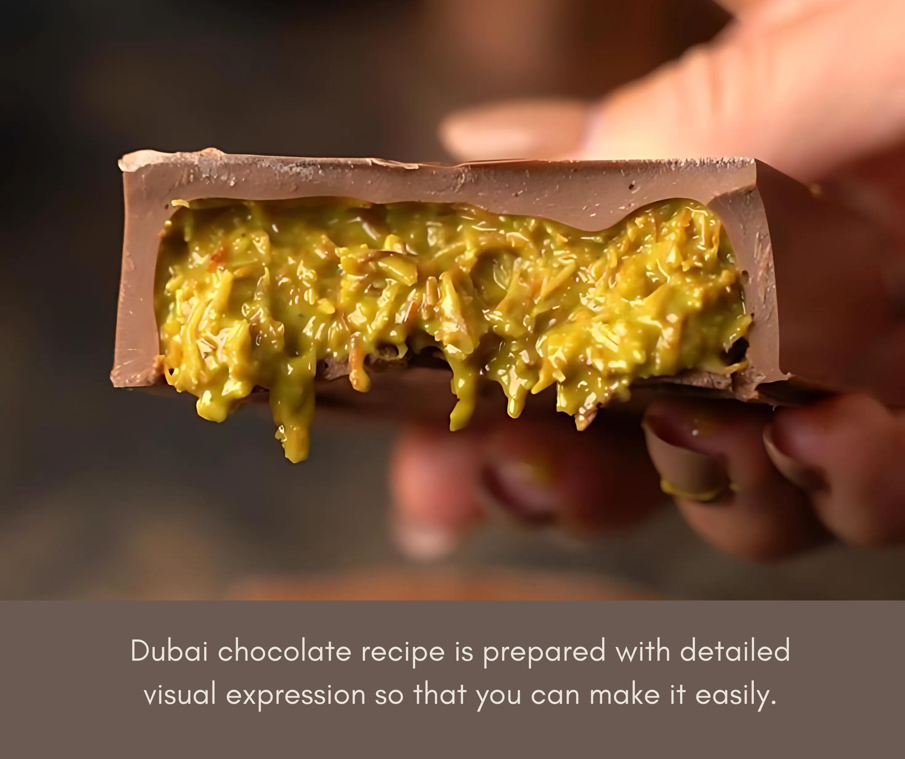 Dubai Chocolate Recipe | Delicious Dubai Chocolate PDF Guide ...