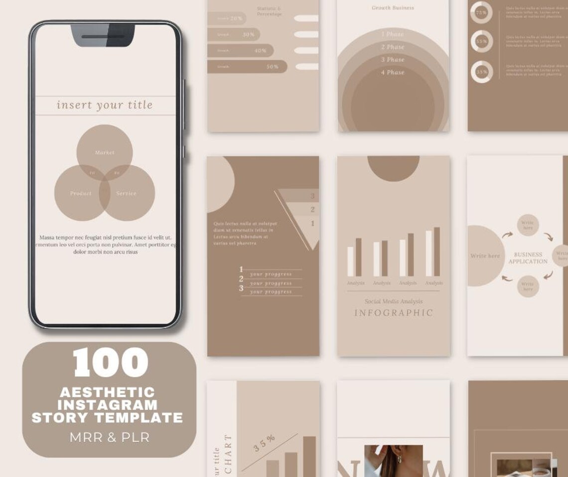 100 Aesthetic Instagram Story Templates – Elevate Your Instagram ...