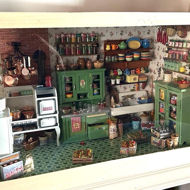 Miniature Room Box - Etsy