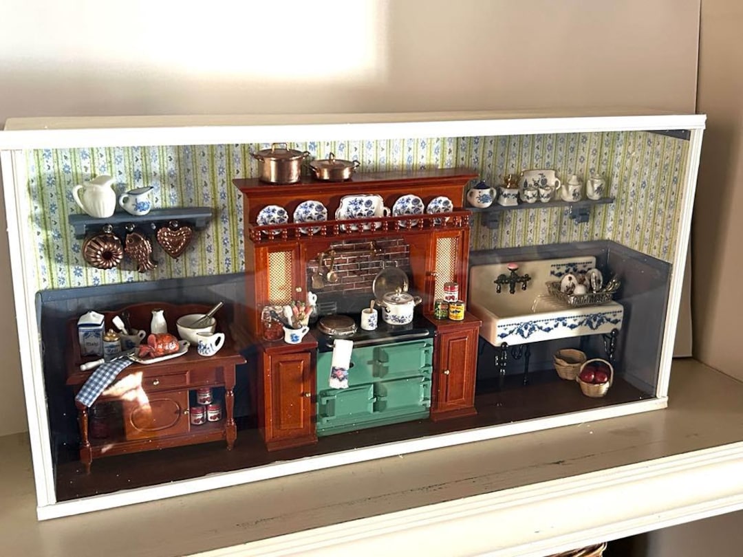 OOAK Reuter Dollhouse Miniature Room Box/diorama/shadowbox 1:12 - Etsy