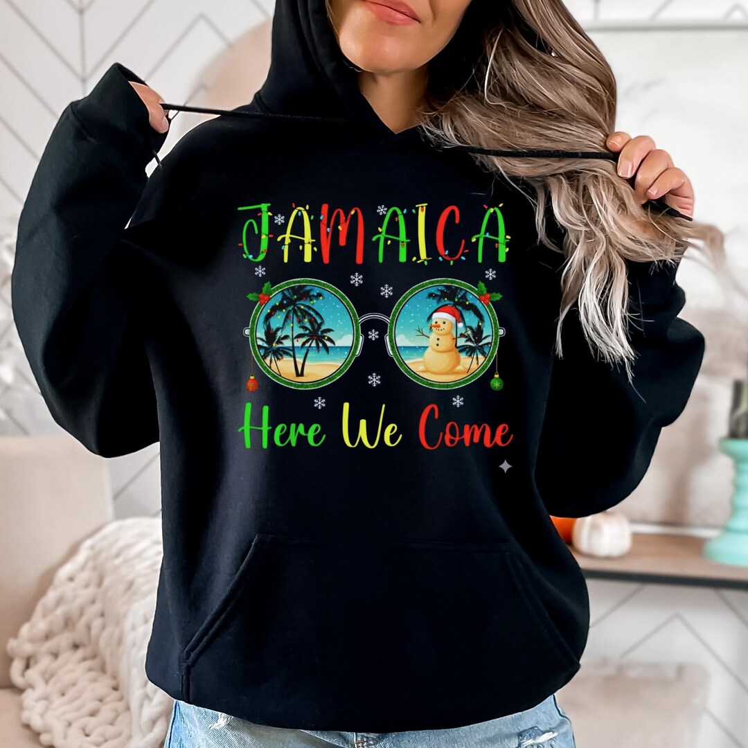 Jamaica DTF Transfer: Reggae Rasta Island Christmas Vacation Shirt ...