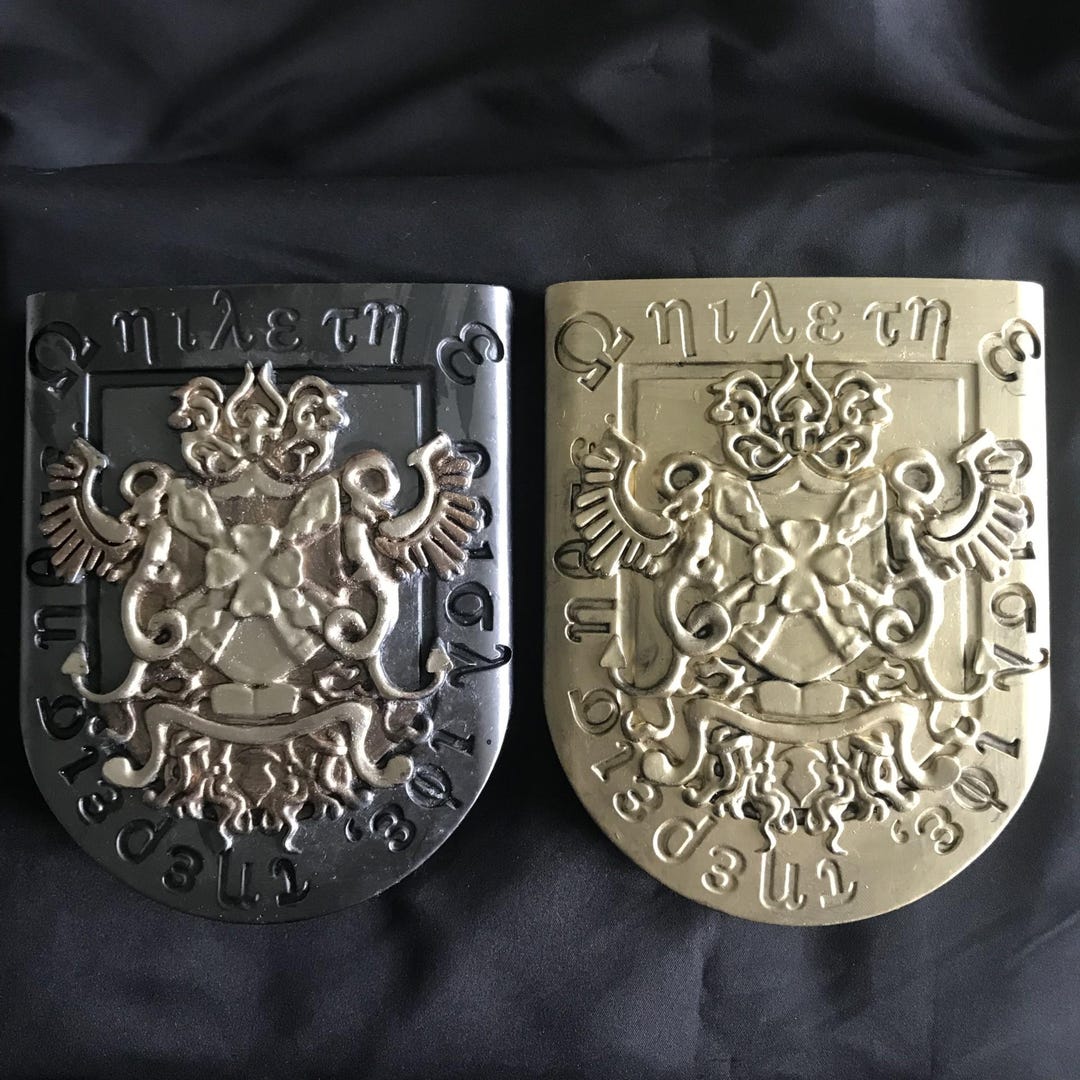 Resident Evil 1 Emblems - Both Spencer Mansion Emblems Made From Solid ...