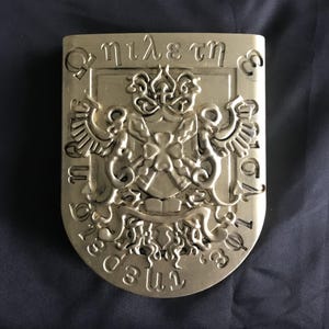 Resident Evil 1 Emblems - Both Spencer Mansion Emblems Made From Solid ...