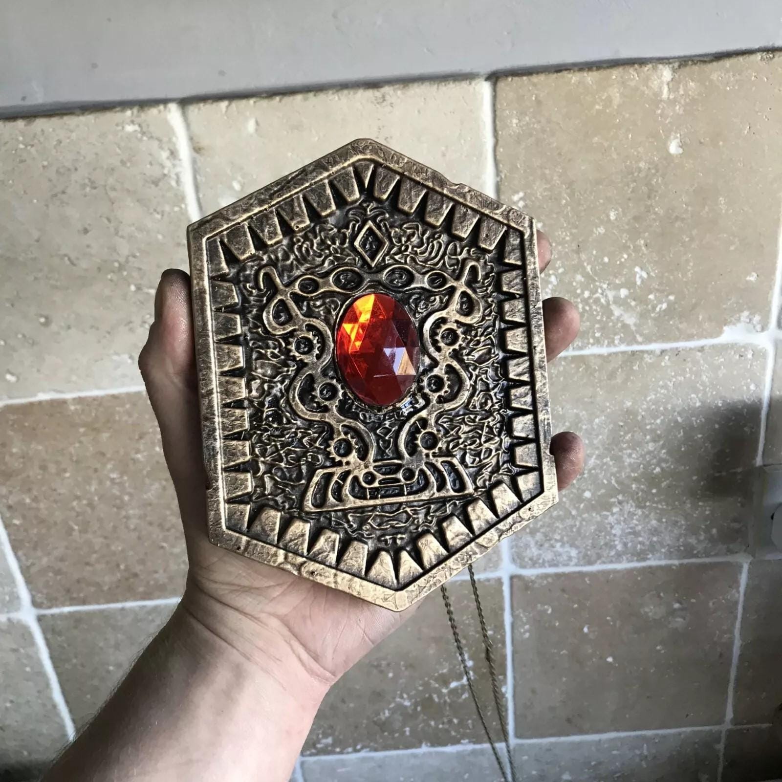 Bride of Chucky Heart of Damballa Amulet Child's Play Replica Large Human Size Chucky Cosplay ...