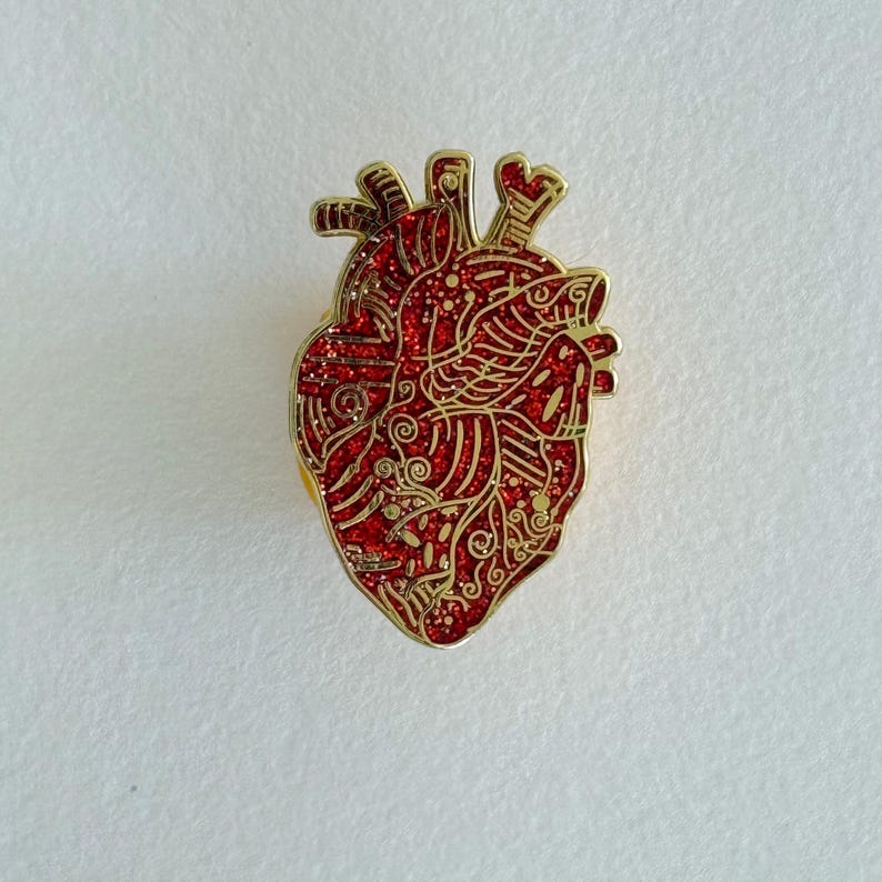 Child Cardiomyopathy Awareness Pin: Heart Disease Support - Etsy