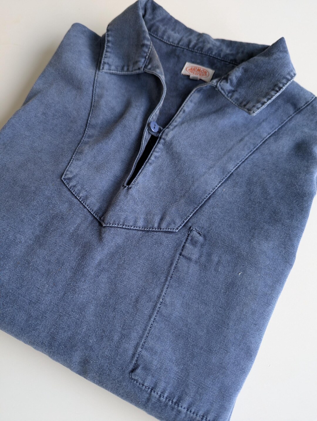 Armor-lux Vintage Fisherman Smock Large - Etsy