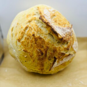 Homemade Artisan Bread Loaf - Fresh Baked, Soft & Rustic - Perfect for ...