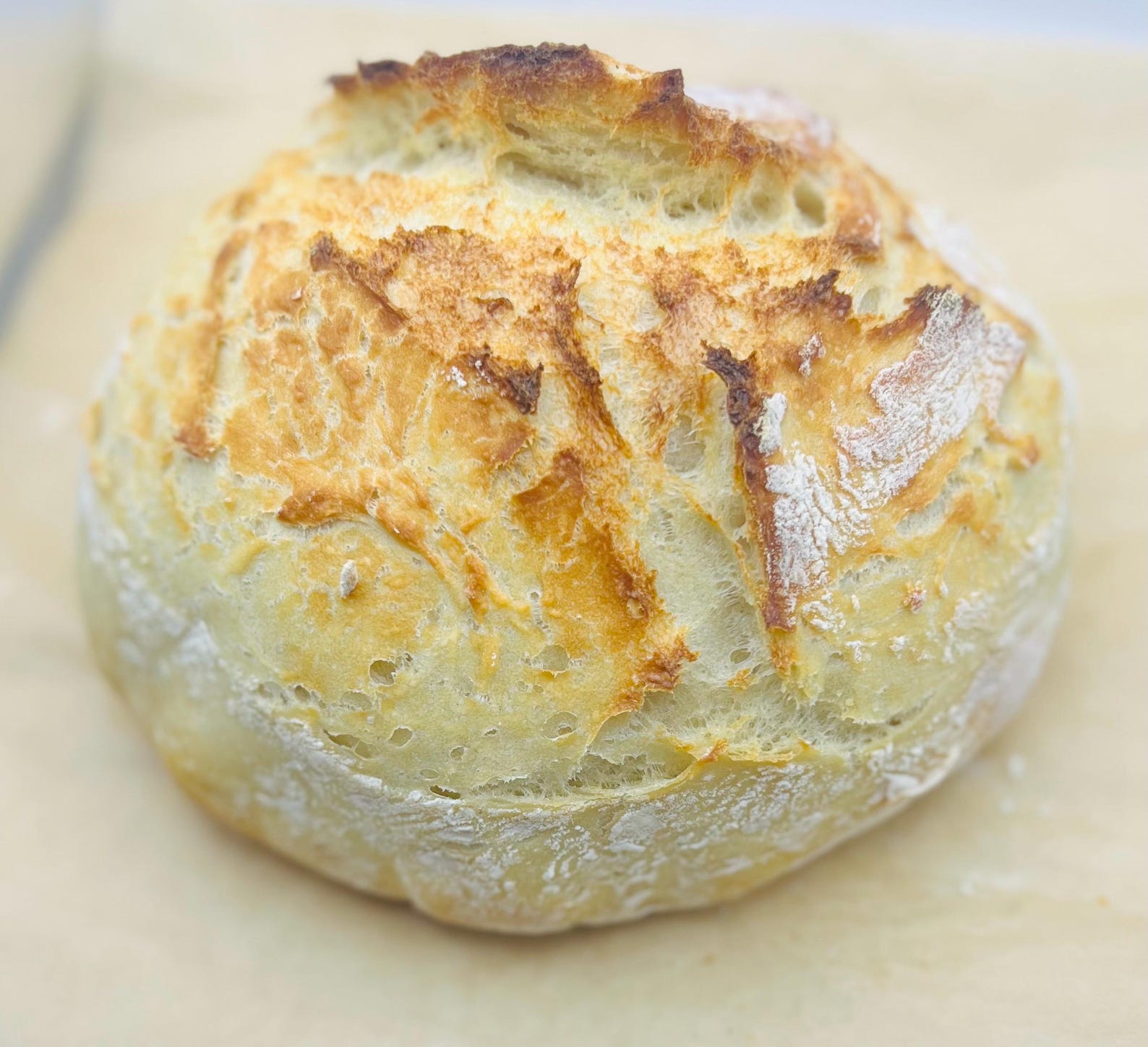 Homemade Artisan Bread Loaf - Fresh Baked, Soft & Rustic - Perfect for ...