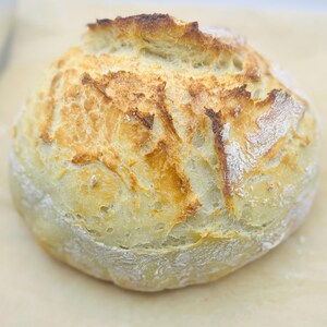 Homemade Artisan Bread Loaf - Fresh Baked, Soft & Rustic - Perfect for ...
