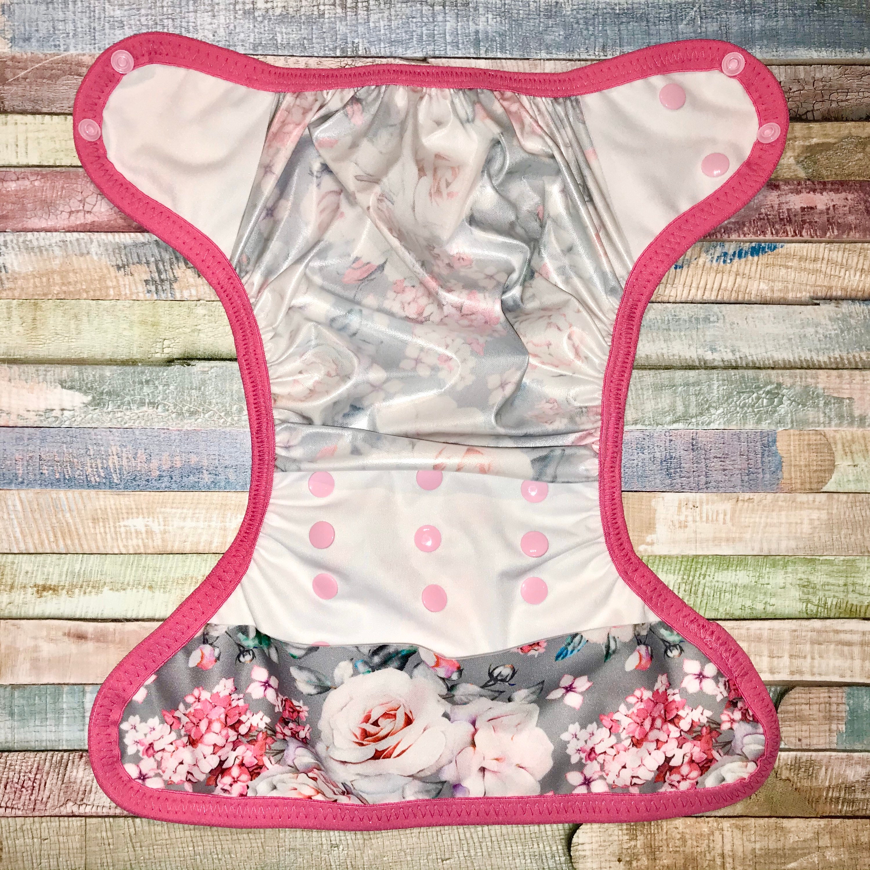 Pink Floral PUL Cloth Diaper Cover XS/NB or Small - Etsy