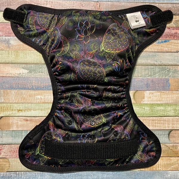 Turtle Diaper - Etsy