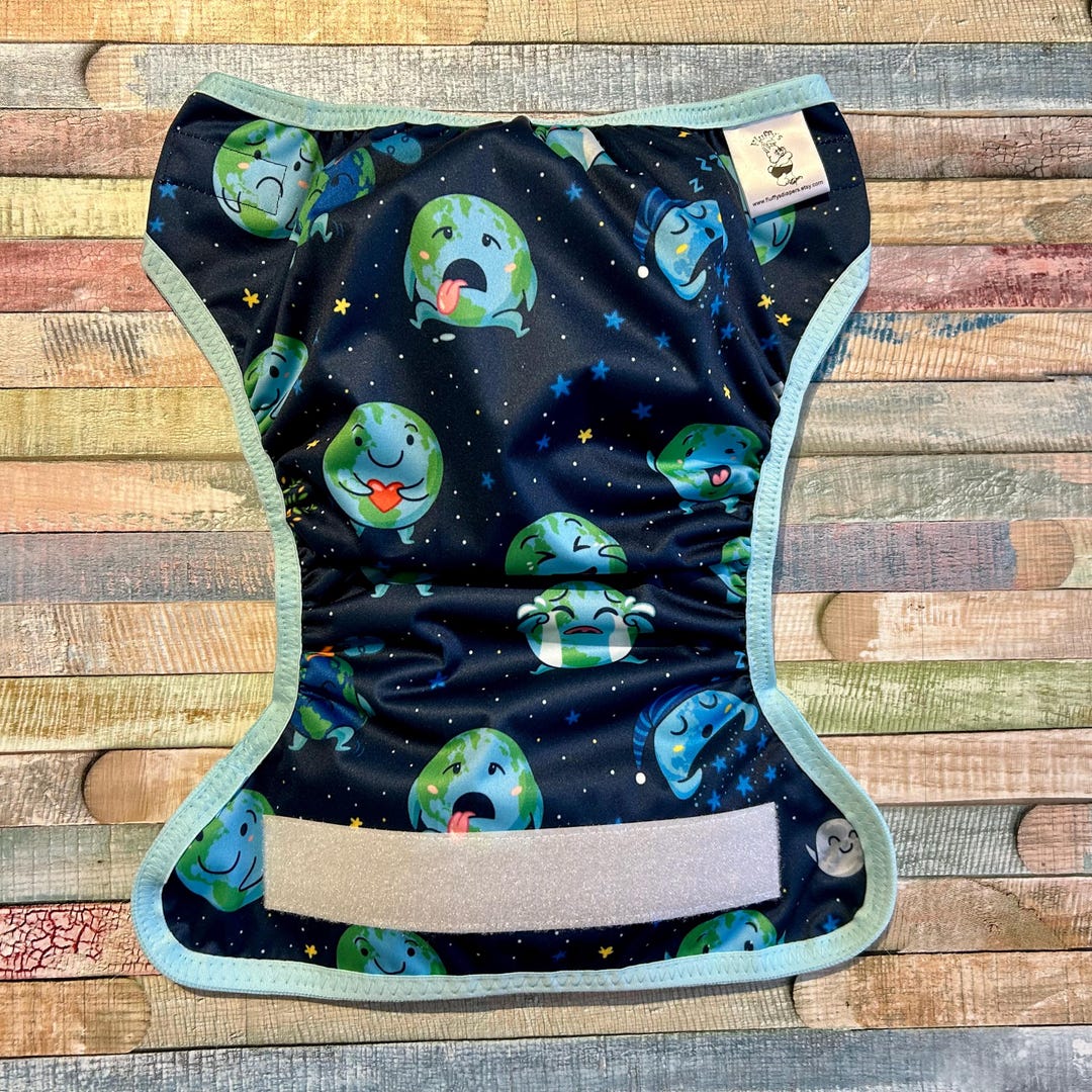 Emotional Earth PUL Cloth Diaper Cover: Hook & Loop or Snaps - Etsy