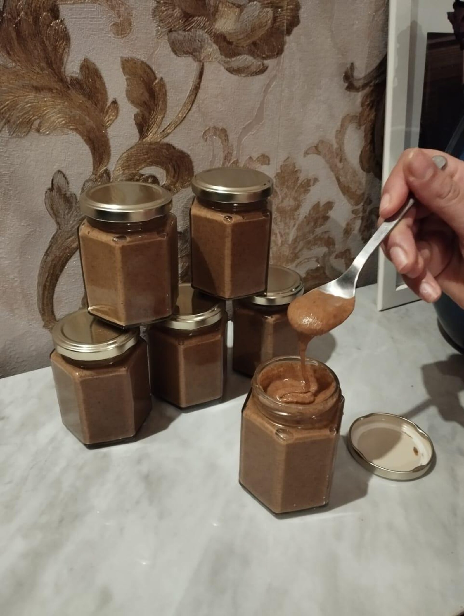 Traditional Moroccan Amlou, Almond and Argan Oil Spread, Natural and ...