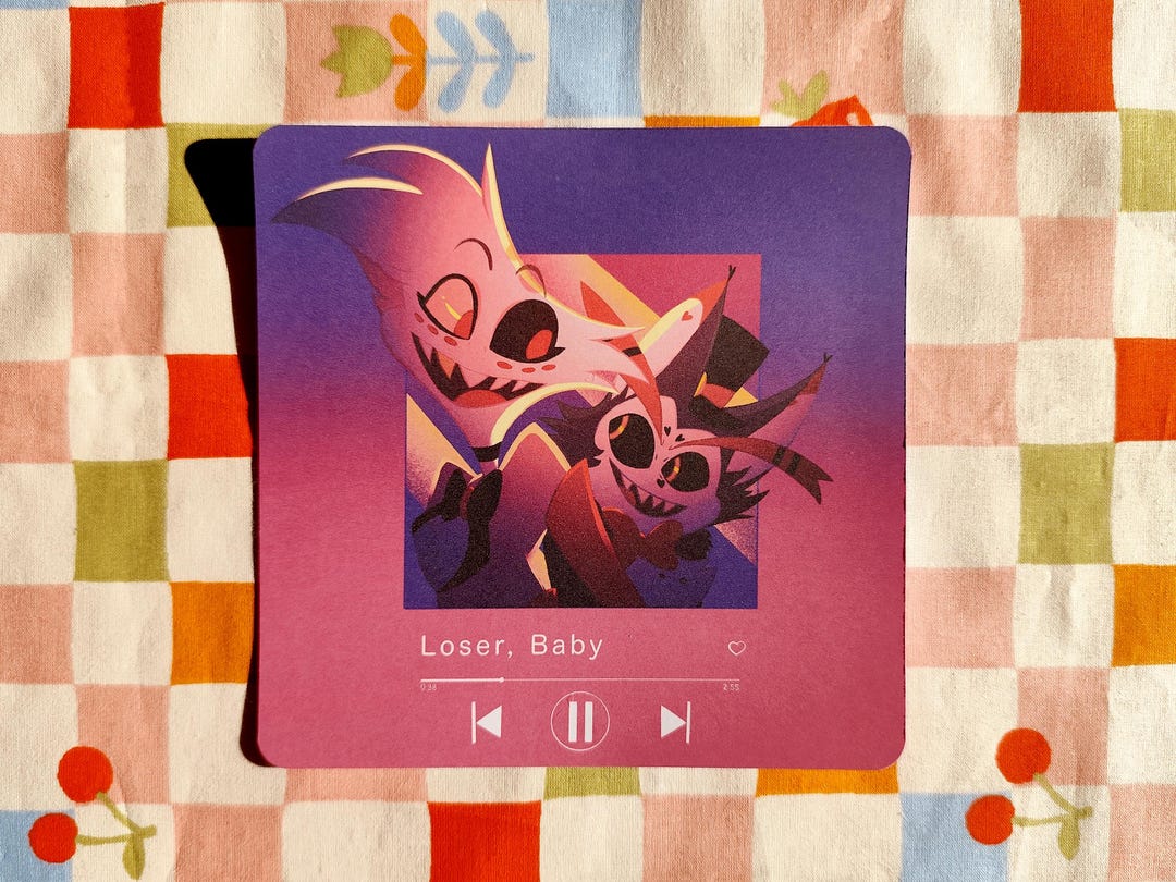 Print Fanart Hazbin Hotel Angel Dust and Husk, Art Print - Etsy