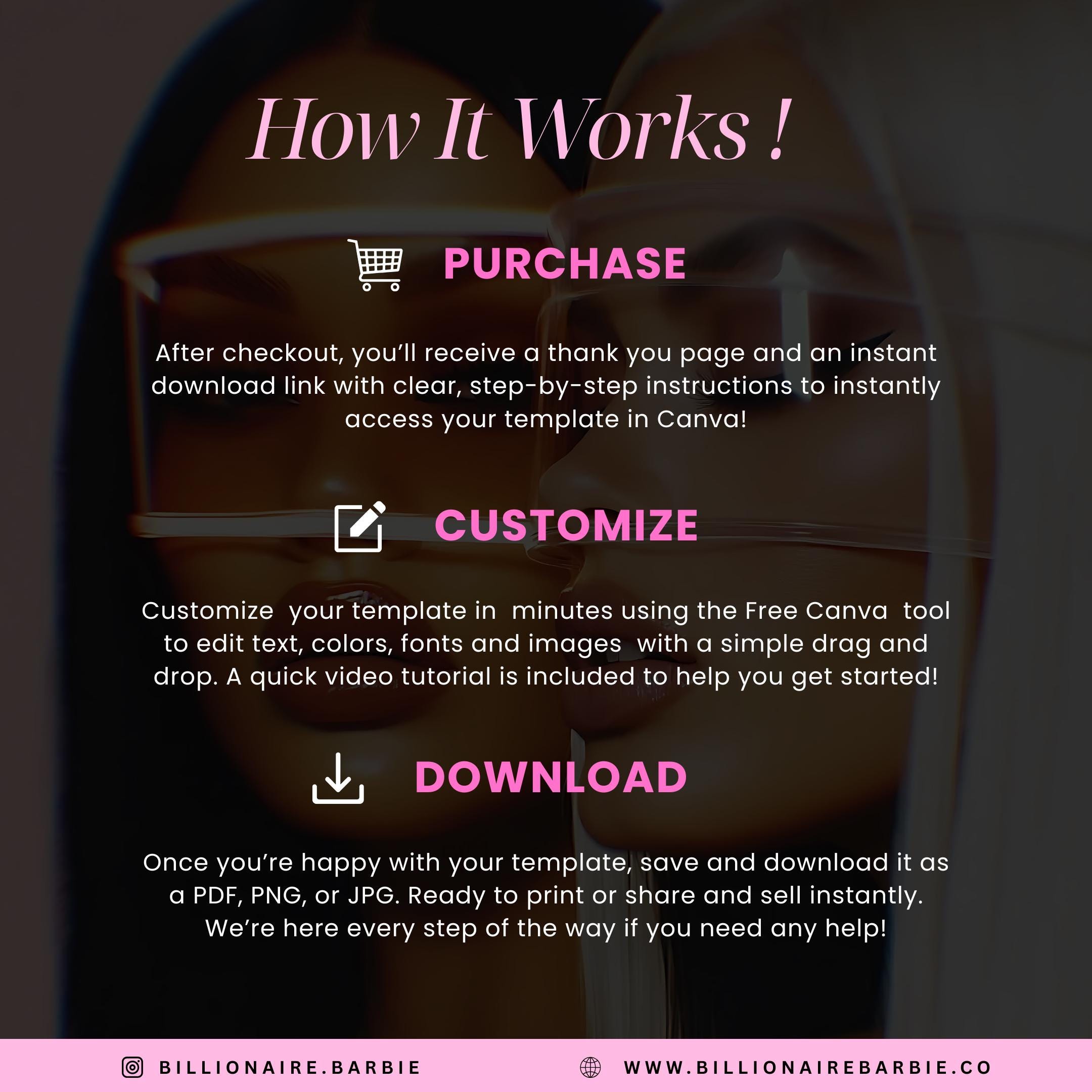Luxury Brand Identity Logo Starter Kit | Feminine Branding Design ...