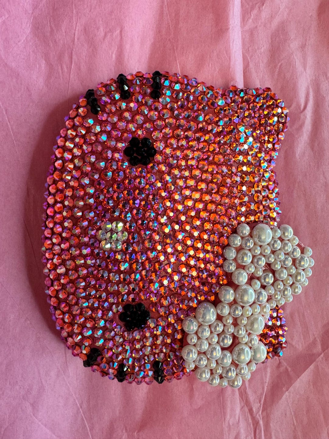 Hello Kitty Bedazzled Compact Mirror - Etsy