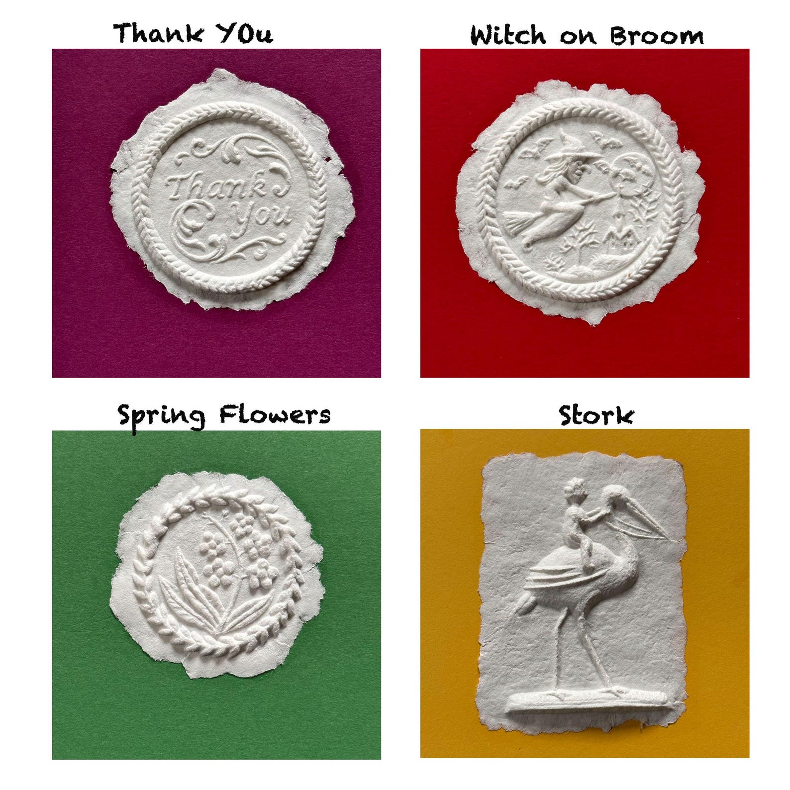 Paper Pulp Cards - Etsy