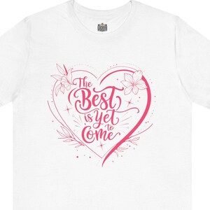 Inspirational Heart Graphic Tee: Positive Vibes, Floral Design - Etsy
