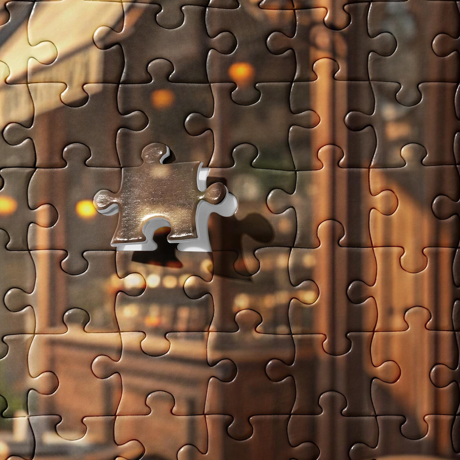 French Café Breakfast Puzzle | Croissants & Coffee in Sunny Paris ...