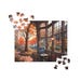 Cozy Autumn Cafe Jigsaw Puzzle: Fall Coffee Shop Scene - Etsy