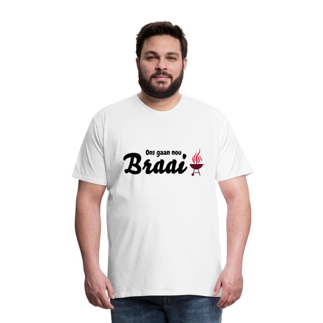 Ons Gaan Nou Braai Men’s T-shirt - Etsy