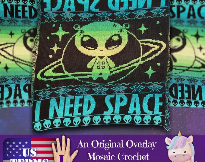 Sos Alien Invasion! Mosaic Crochet Pattern Collection - Etsy Canada