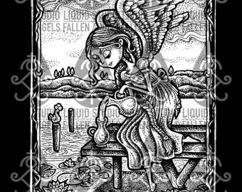 Tarot Card 11 X 17 Print THE WHEEL of FORTUNE - Etsy