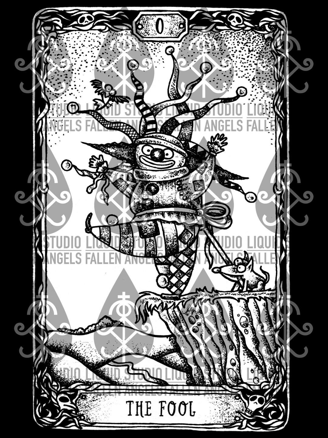 Tarot Card 11 X 17 Print “THE FOOL” - Etsy
