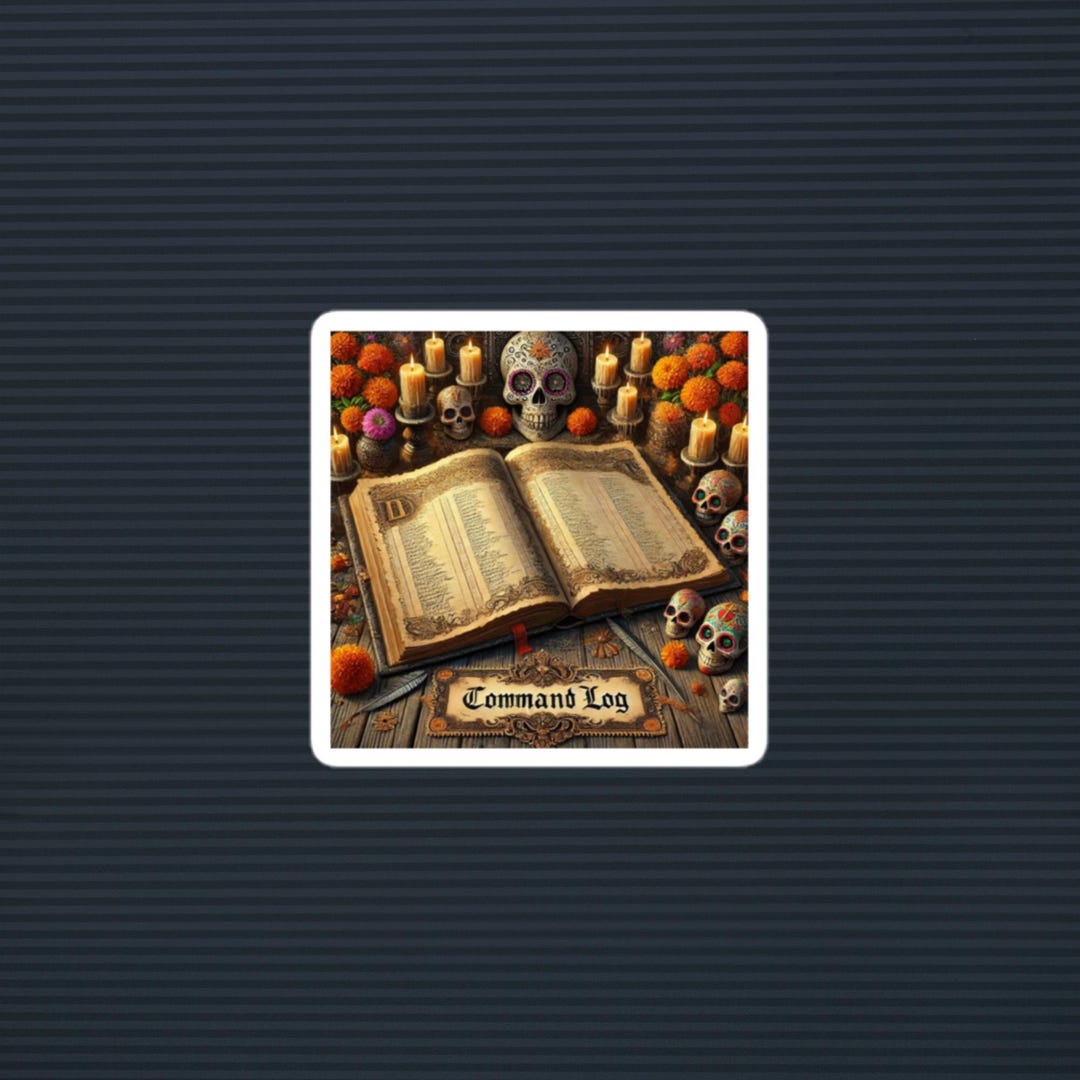 NYPD Command Log Day of the Dead Sticker - Etsy