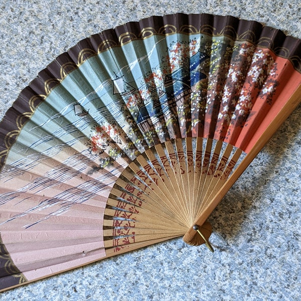 Vintage Hand Fan - Etsy