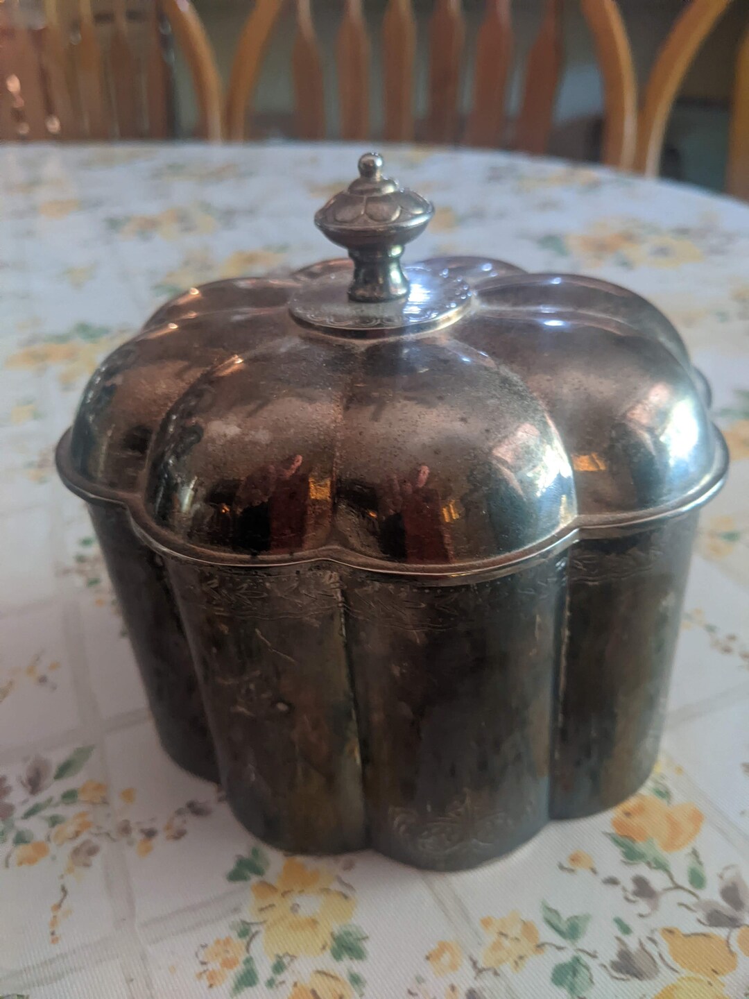 Vintage Godinger Silver Plate With Red Velvet Lining 1994 Oval Trinket ...