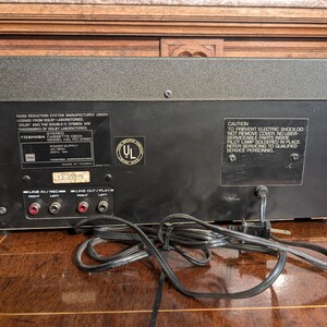 Toshiba PC-2460 Stereo Cassette Tape Deck - for Parts or Repair - Etsy