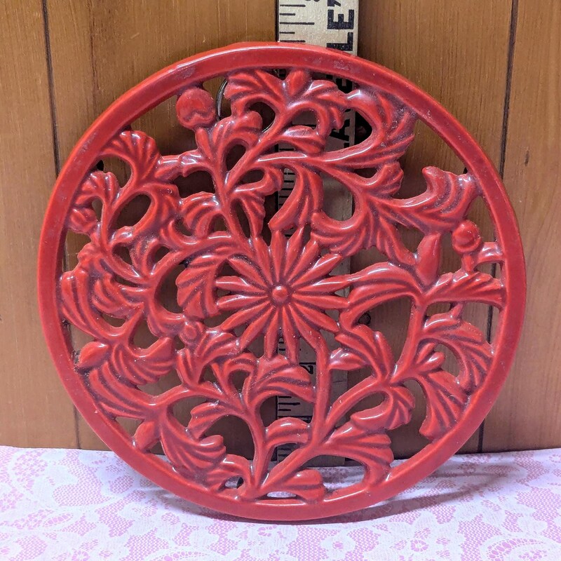 Cast Iron Trivet Vintage - Etsy
