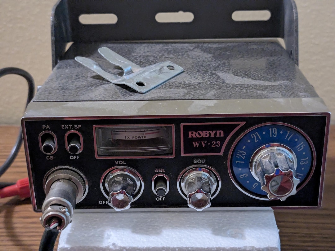 Vintage Robyn Model WB-23 - 5 Watt CB Mobile Transceiver - Etsy