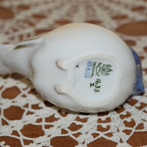 Bing & Grondahl Titmouse Bird Figurines 1633 Optimist 1635 Pessimist ...